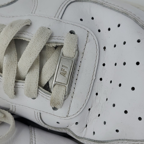 Nike | Shoes | Nike Air Force Afi Low 7 Top Lace Up Tie Leather Sneaker ...